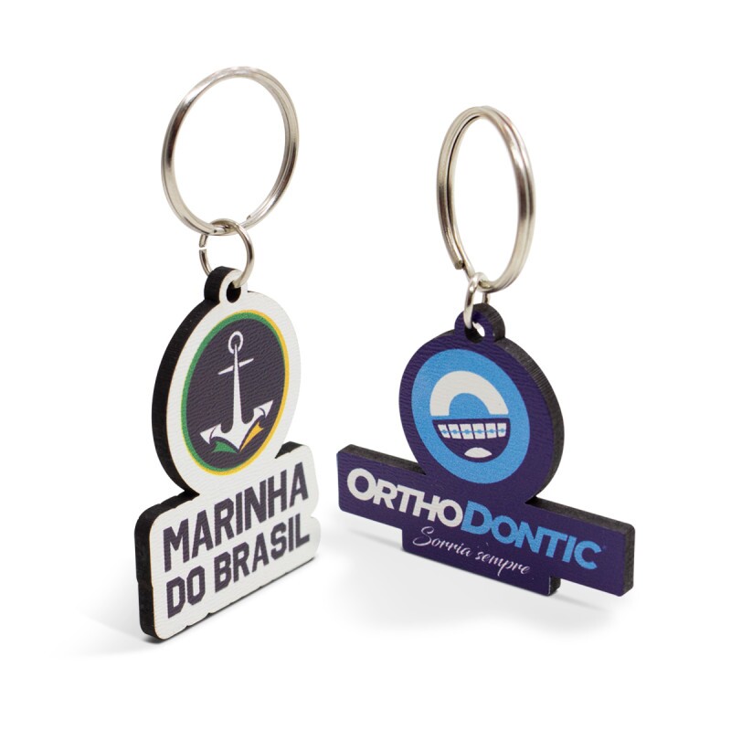 Chaveiro formatdos MDF