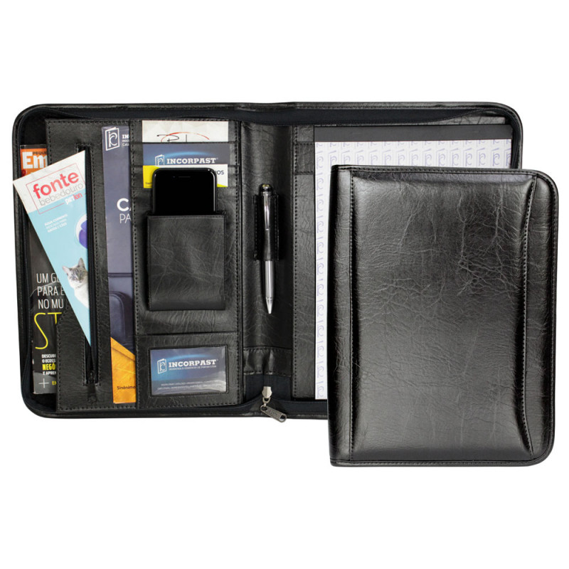 Pasta Executiva Premium Luxo em Couro Sintetico – 15591